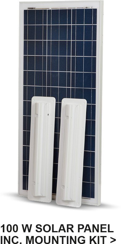 Sargent 100 Watt Solar Panel - Solar Panels - Grassroutes Leisure Ltd