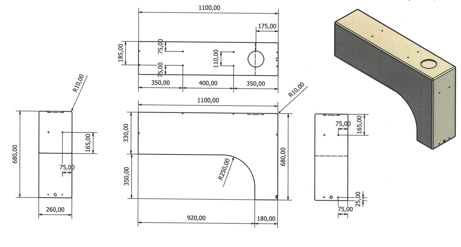 100 Litre Wheel Arch Tank - Wheel Arch Tanks - Grassroutes Leisure Ltd