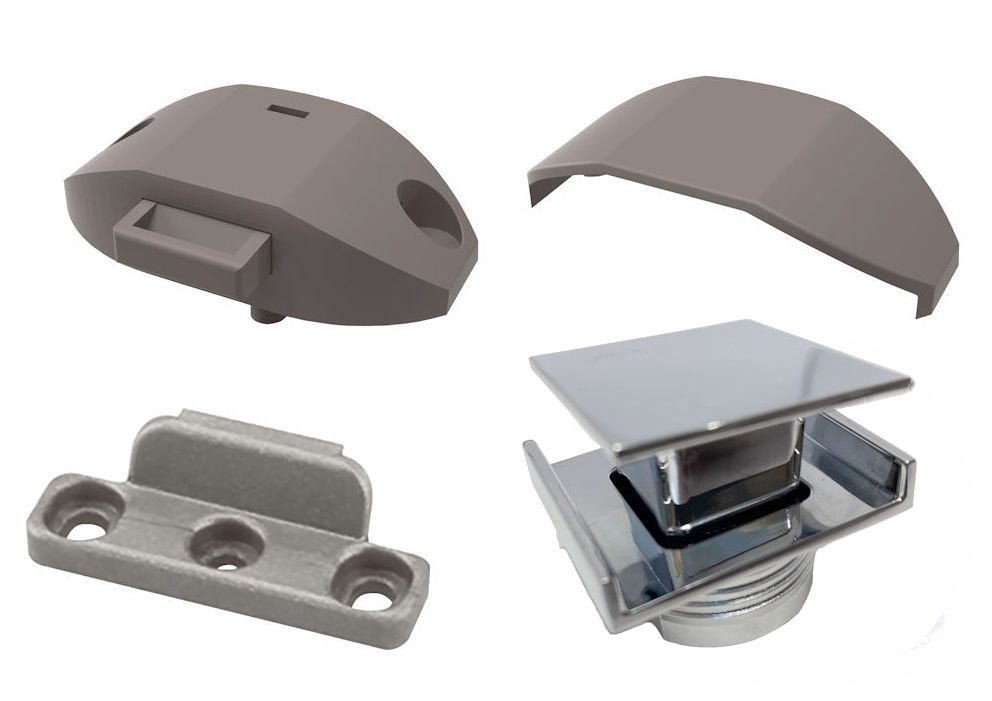 Evolution Square Rosette/Lock Complete - Locks and Catches ...