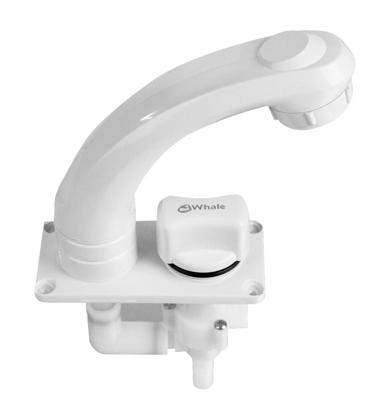 Whale Elegance Single Cold Water Tap Combo White RT1010 - Washroom Taps ...