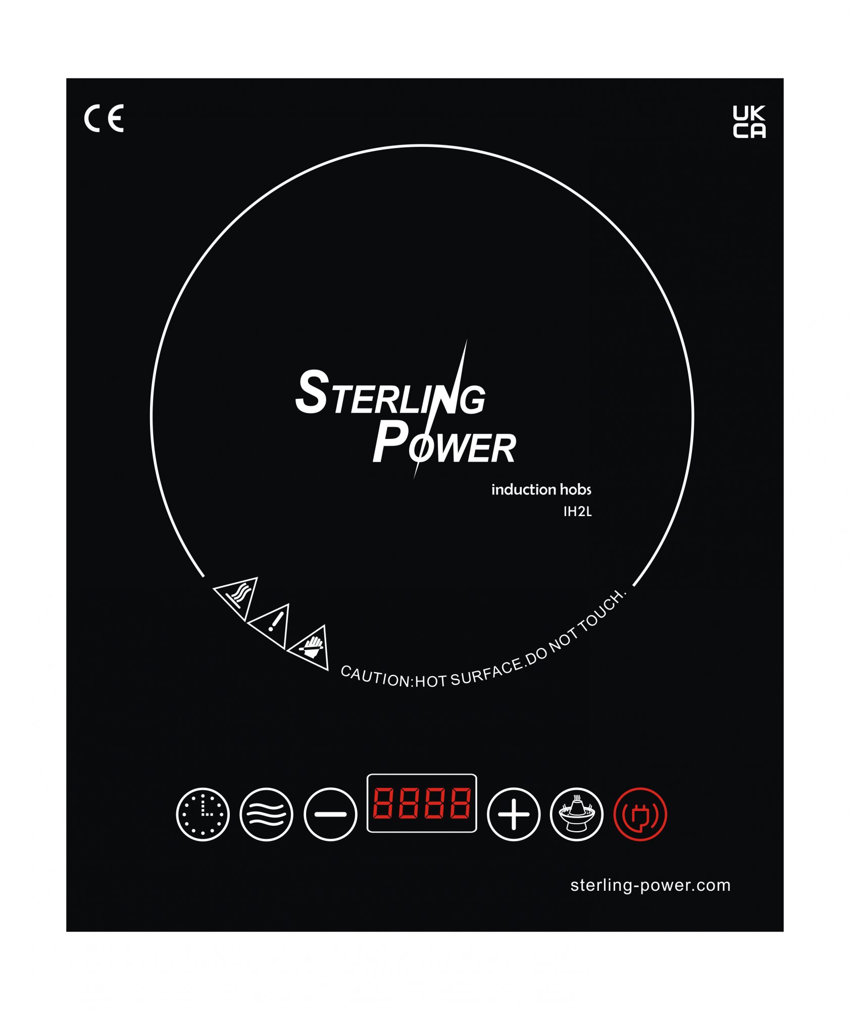 Sterling Power Built-In Single Induction Hob IH2L : Small - Temporarily ...