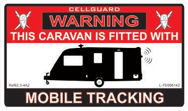 W4 Mobile Tracking Fitted Stickers - Levellers - Grassroutes Leisure Ltd