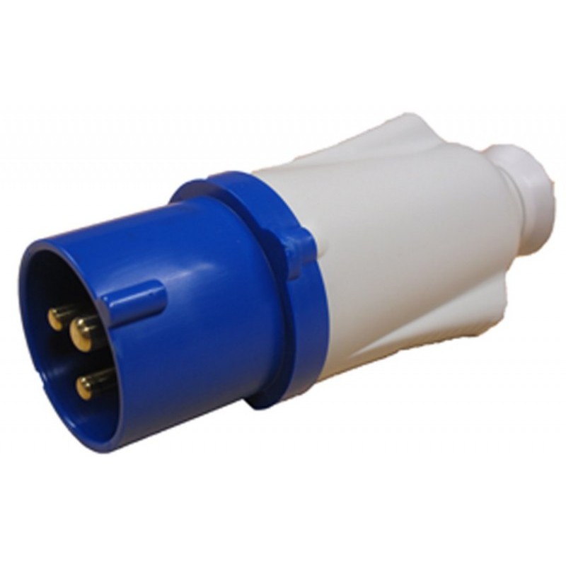 Site Plug - Male - Hook Up Adapters, Lead & Plugs - Grassroutes Leisure Ltd