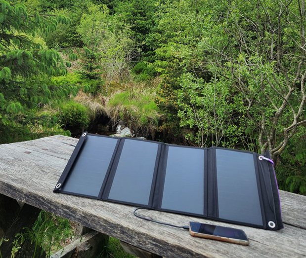 USB Fold Up Solar (24V) - Solar Panels - Grassroutes Leisure Ltd