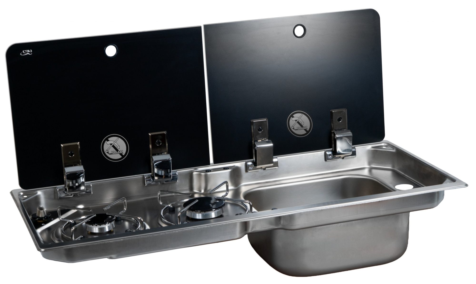 CAN SRL CAN FL1922 Slimline Luxury Sink/Hob Combination - Sink/Hob ...