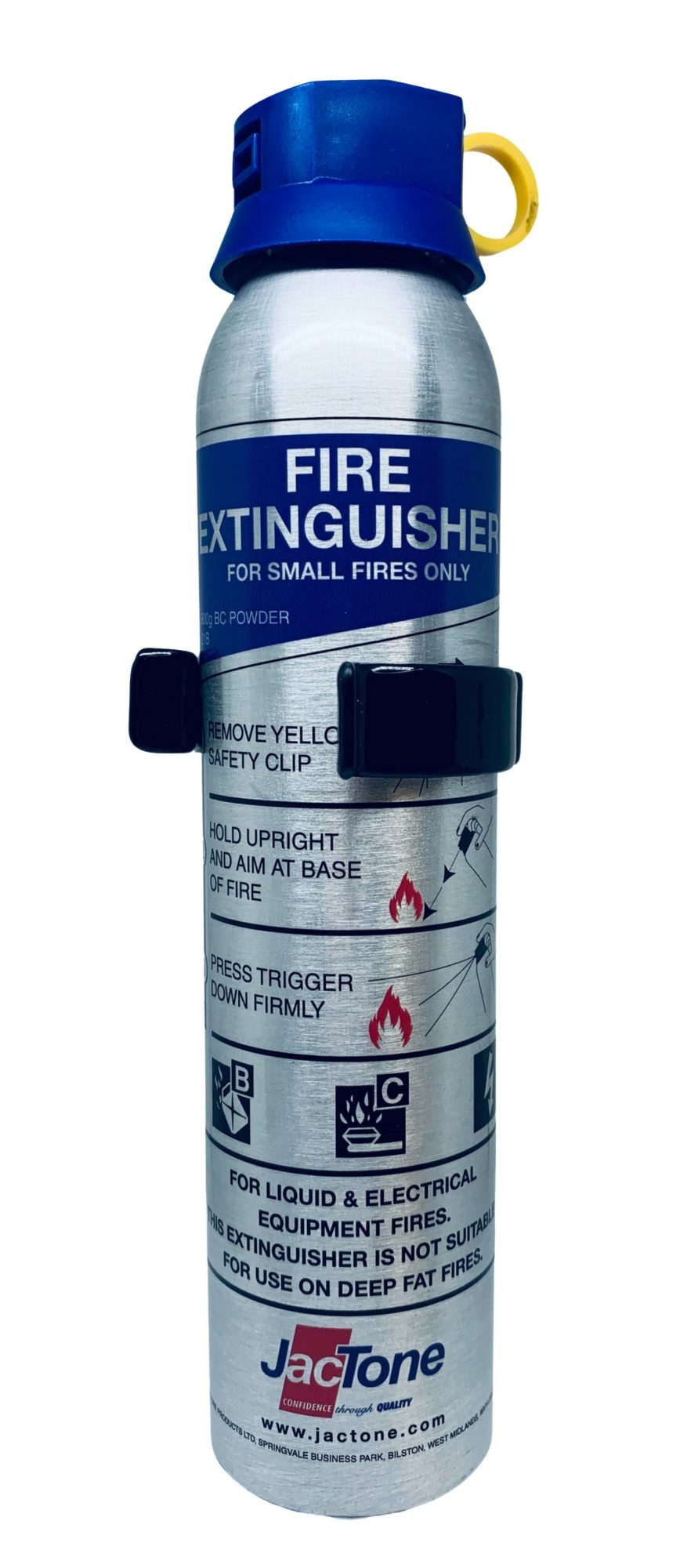 Jactone Fire Extinguisher 600g - Fire Extinguishers - Grassroutes ...