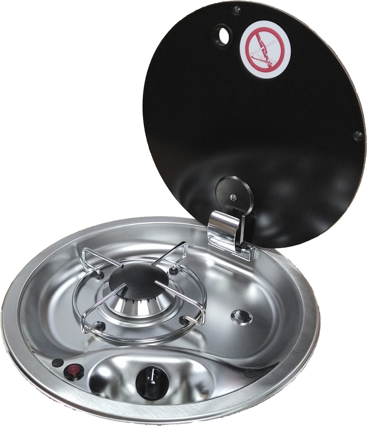 CAN SRL CAN FC1345 Round Single Burner Hob - LPG Gas - Grassroutes ...
