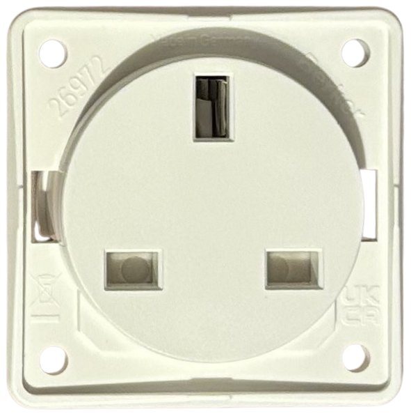 Berker 13 amp Socket - Berker Switches & Sockets - Grassroutes Leisure Ltd