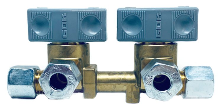 GOK Gas Isolator Switches/Manifolds 1, 2 or 3 way - Regulators ...