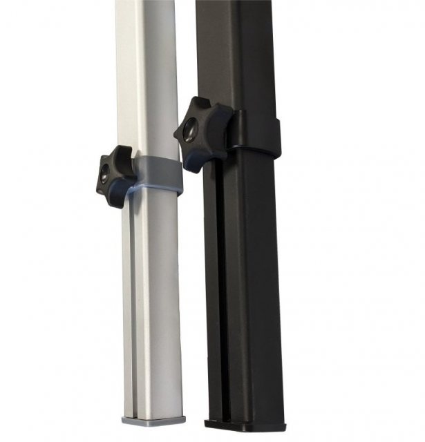 Folding Telescopic Table Leg - Table Hardware - Grassroutes Leisure Ltd