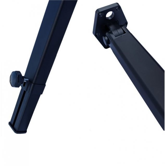 Folding Telescopic Table Leg - Table Hardware - Grassroutes Leisure Ltd