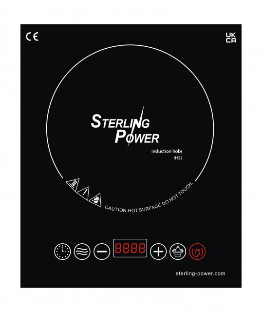 Sterling Power Built-In Single Induction Hob IH2L : Small - Induction ...